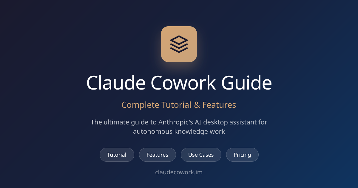 Claude Cowork Guide - Complete Tutorial & Features